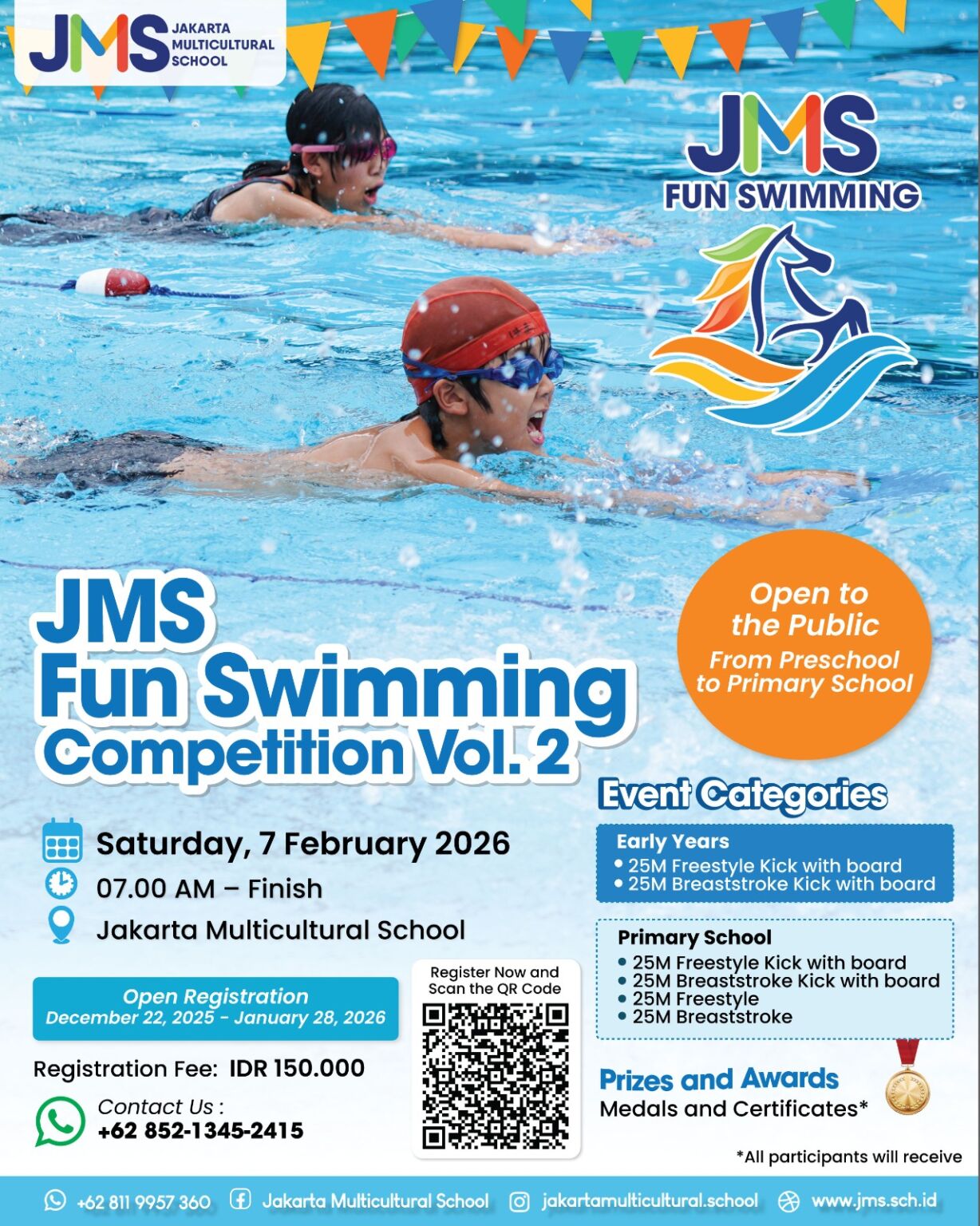 JMS FUN SWIMMING COMPETITION - Jakarta Multicultural School